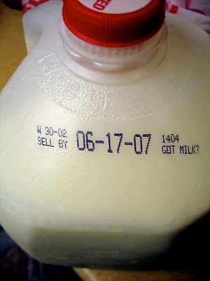 Do you drink milk 2 to 3 days passed expiration milk smells ok ...