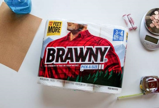 Brawny putting woman on its packaging for first time ever | Tellwut.com