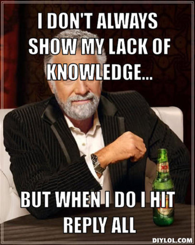 Have you ever accidentally hit "reply all" on email? | Tellwut.com