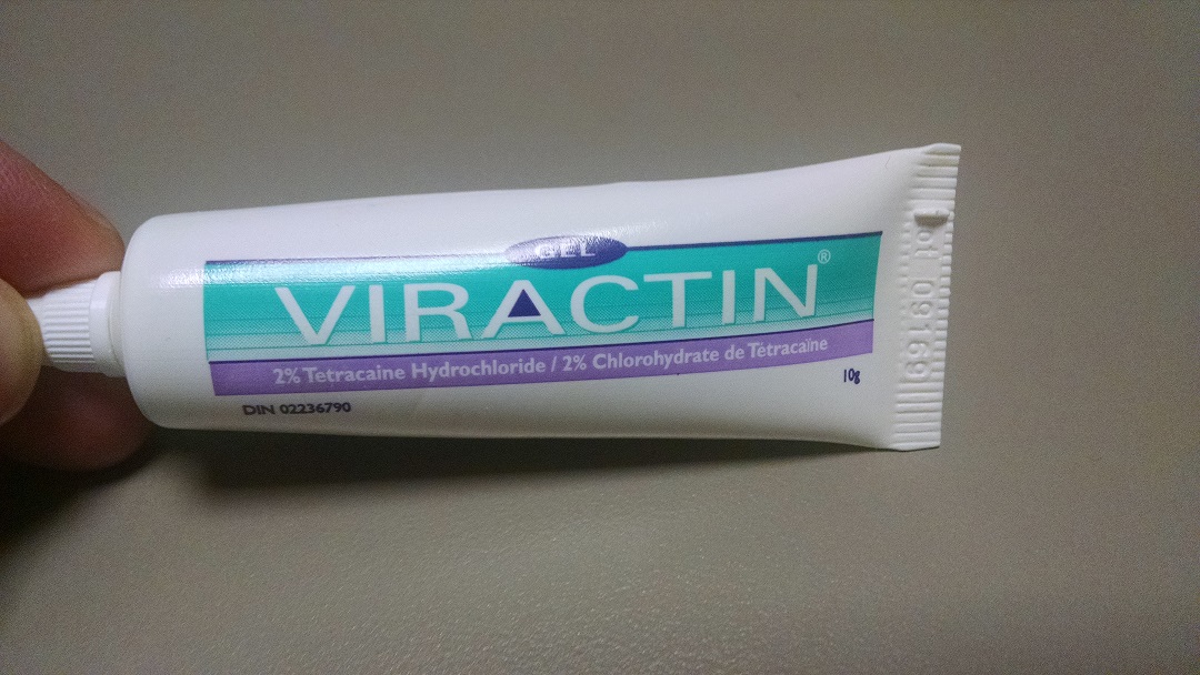 Viractin Gel, cold sore medication. | Tellwut.com